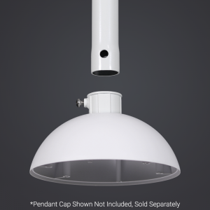 12' Telescoping Ceiling Mount Camera Pole - Clinton Electronics