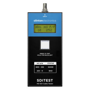 HD-SDI Signal Tester - Clinton Electronics