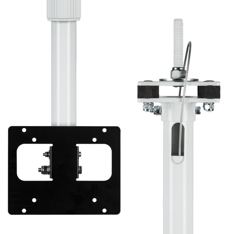 12' Telescoping Ceiling Mount LCD/PVM Pole - Clinton Electronics