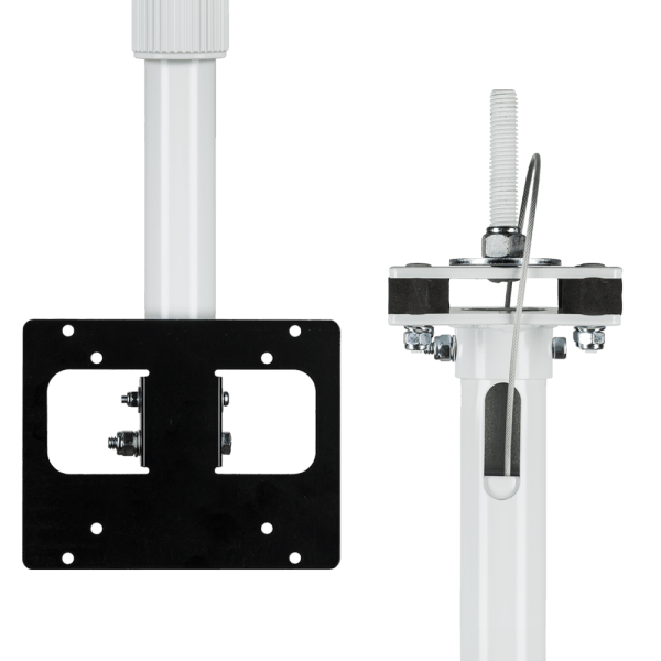 6' Telescoping Ceiling Mount LCD/PVM Pole - Clinton Electronics