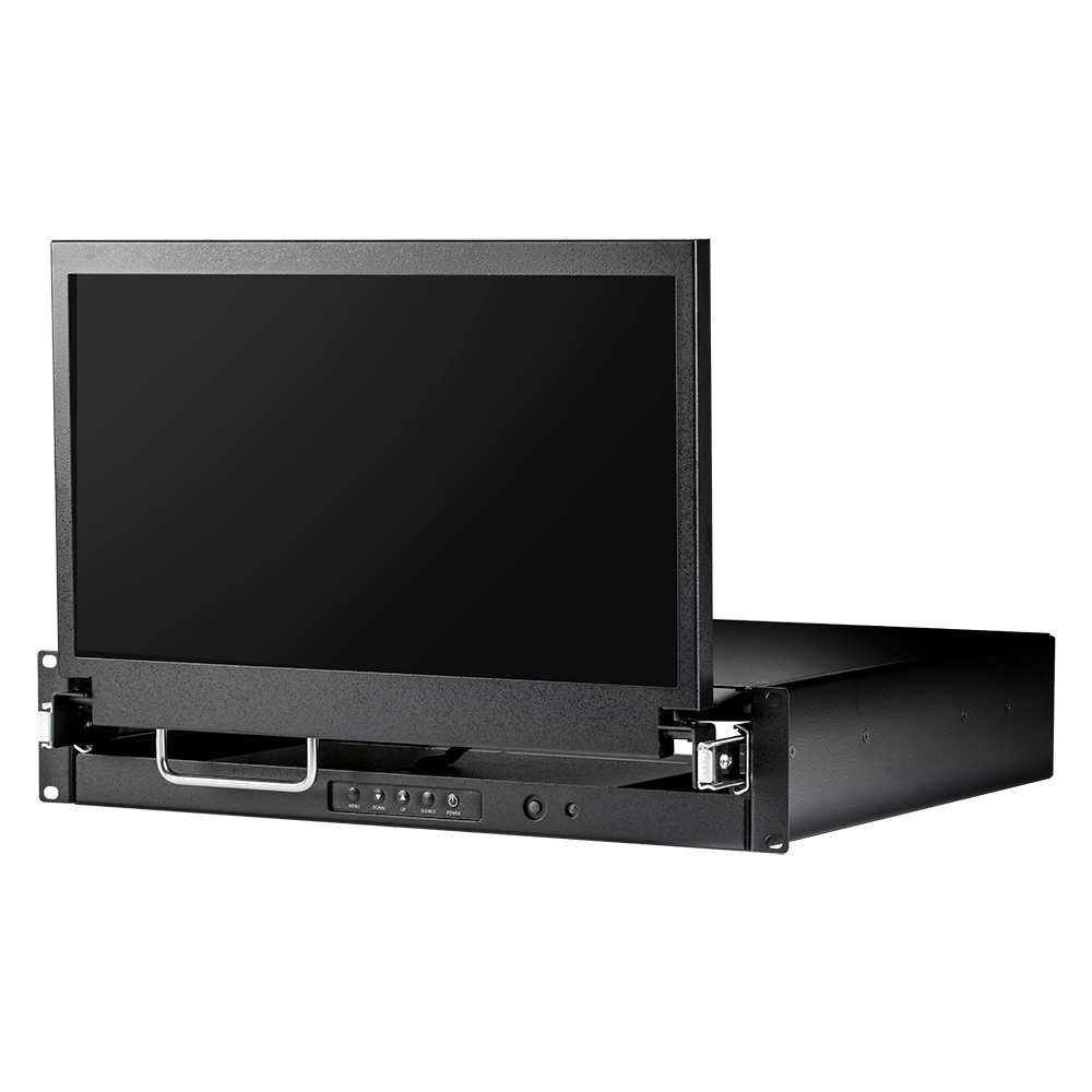 17" Rack Mount LCD with 8 HDMI - Clinton Electronics