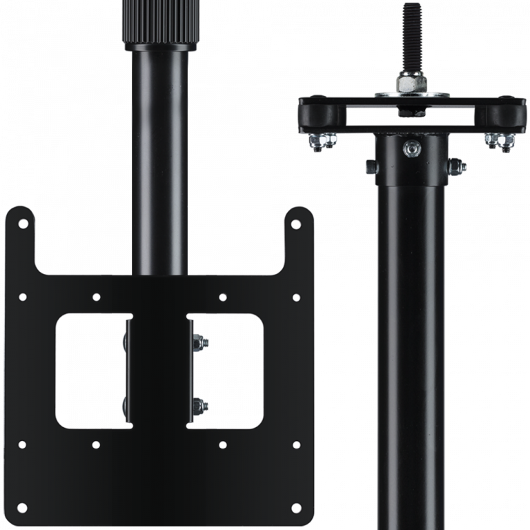 12' Heavy Duty Telescoping Ceiling Mount LCD/PVM Pole - Clinton Electronics