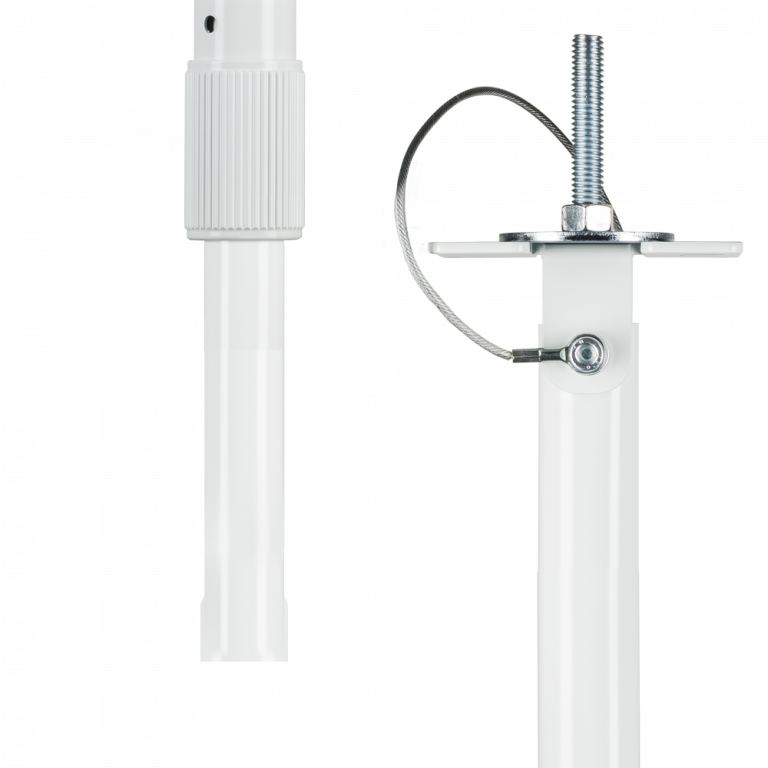 12' Telescoping Ceiling Mount Camera Pole - Clinton Electronics