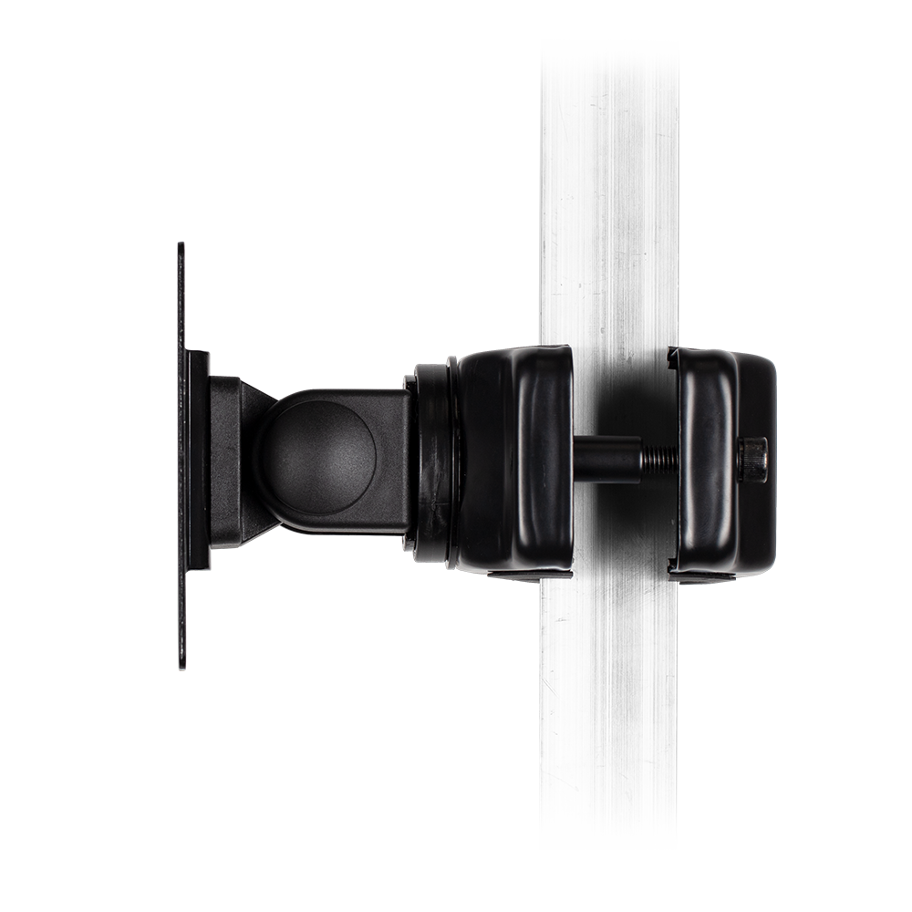 Clamp-On 2-Axis Pole Mount - Clinton Electronics