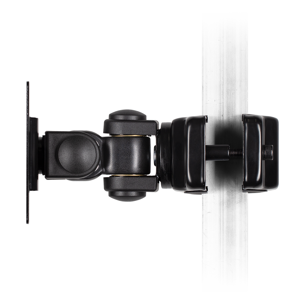 Clamp-On 3-Axis Pole Mount - Clinton Electronics