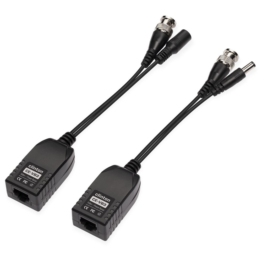Video & Power over CAT5e Baluns - Clinton Electronics