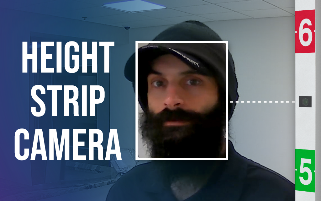CAPTURE the faces of fleeing offenders with a Height Strip Camera ...