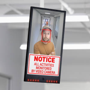 21" 2MP IP Corridor Mode Public View Monitor - Clinton Electronics