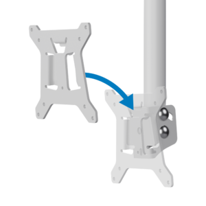 17' Telescoping Ceiling Mount LCD/PVM Pole - Clinton Electronics