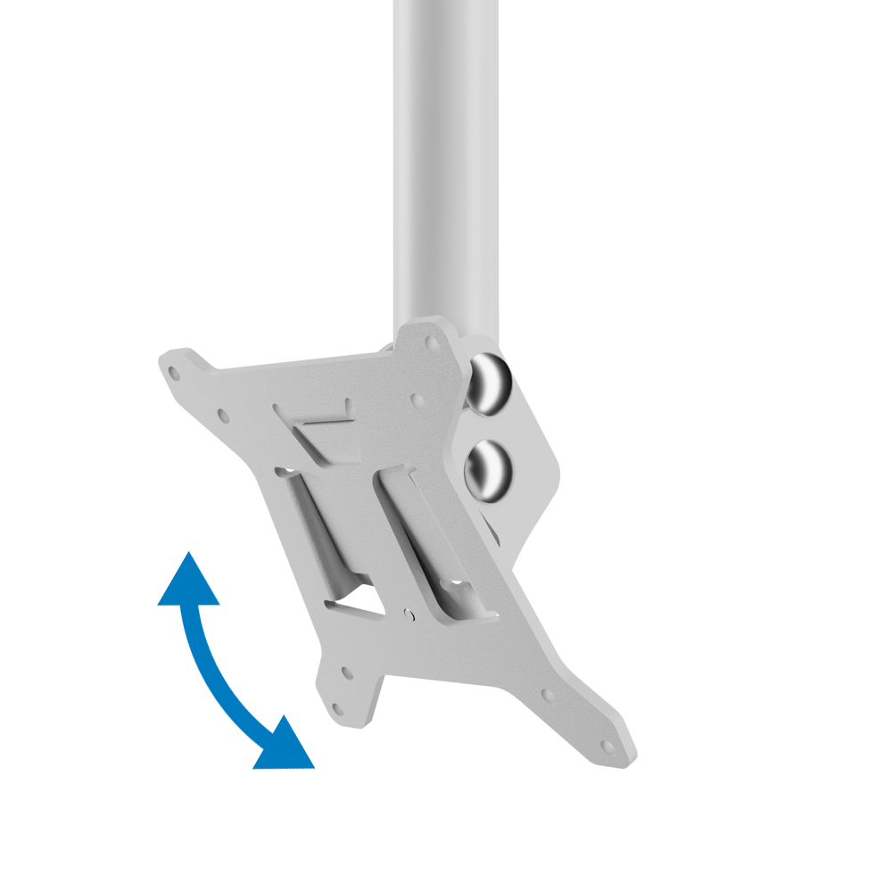 12' Telescoping Ceiling Mount LCD/PVM Pole - Clinton Electronics