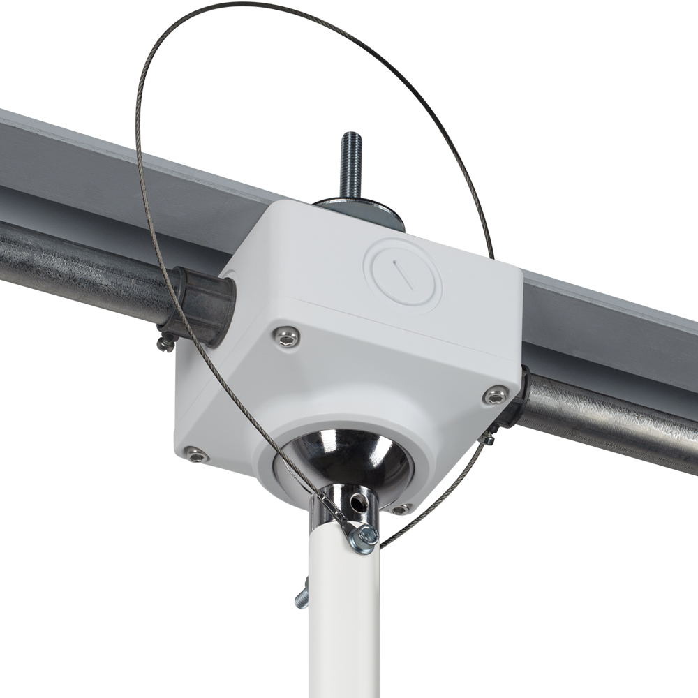 Universal Junction Box for Telescoping Camera Poles - Clinton Electronics