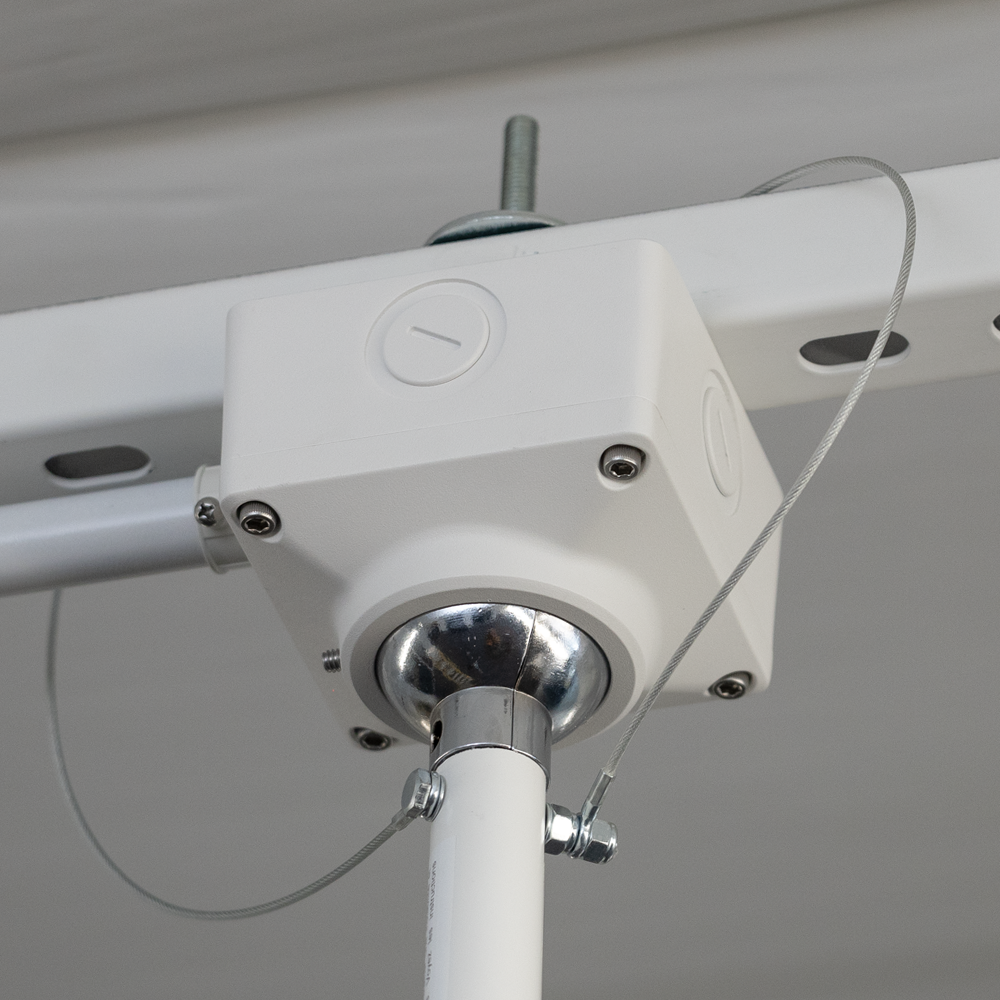 Universal Junction Box for Telescoping Camera Poles - Clinton Electronics