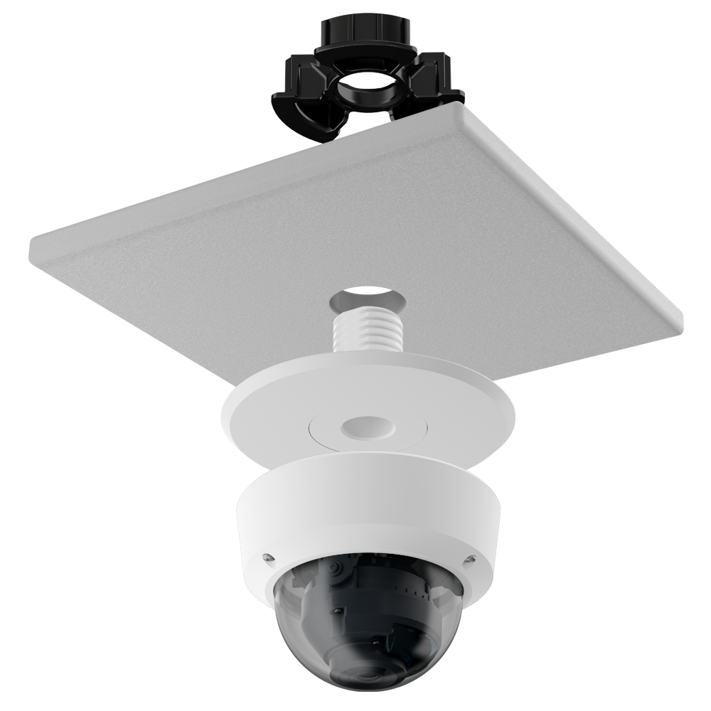 5" Ceiling Tile Mount Plate for Indoor Dome Cameras - Clinton Electronics